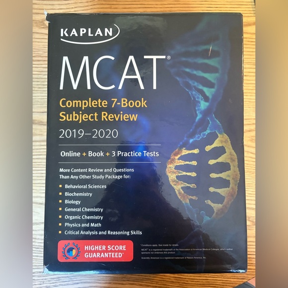 Kaplan | Other | Kaplan Mcat Complete 7book Subject Review 292020 ...